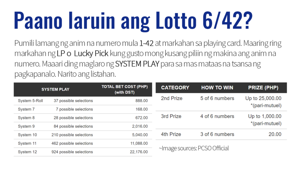Lotto prize 4 numbers store