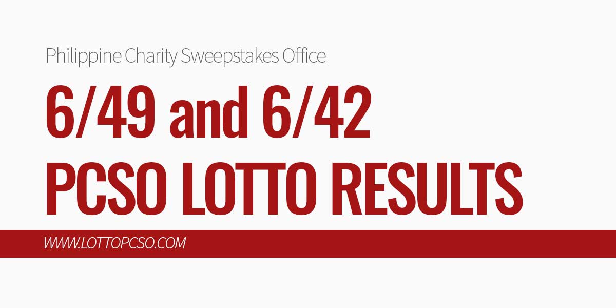 PCSO Lotto Result June 27 2024 6 49 6 42 6D Swertres EZ2 STL